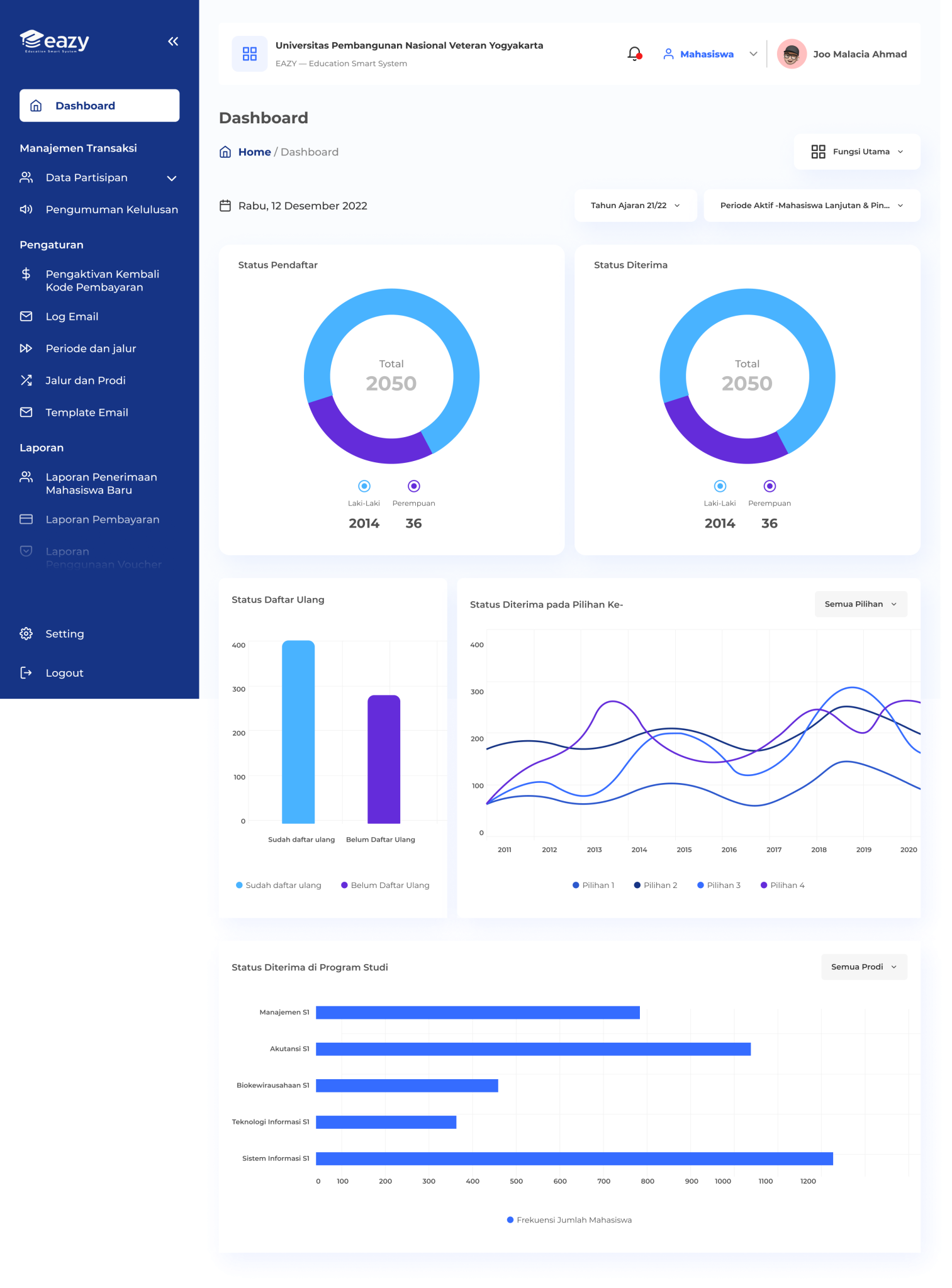 Eazy PMB - Eazy | Education Smart System